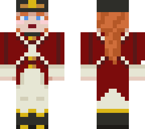 Imperial British Soldier Female | Minecraft Skin