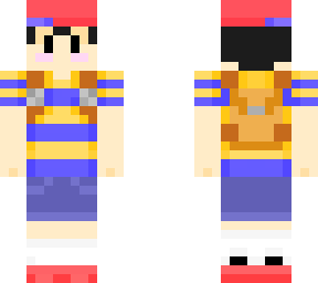 Ness Earthbound | Minecraft Skin