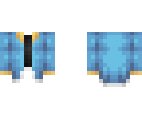 OB - Blue Jean Jacket w/ Black TShirt | Minecraft Skin