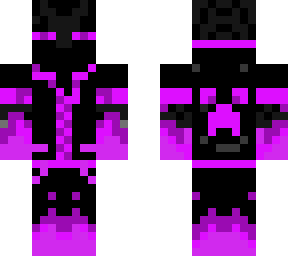 purple flame enderman | Minecraft Skin