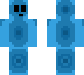 Blue Character | Minecraft Skin