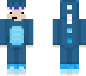 blue dinosaur | Minecraft Skin
