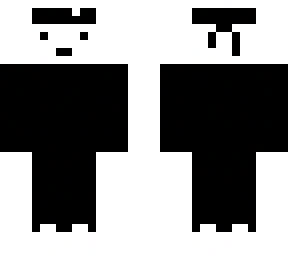 black and white | Minecraft Skins