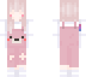 cute pink girl | Minecraft Skins