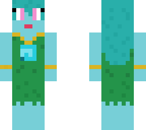 dnd Sea elf - updated | Minecraft Skin