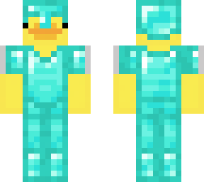 Duck In Armor | Minecraft Skin