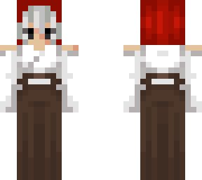 Hakama crane | Minecraft Skin