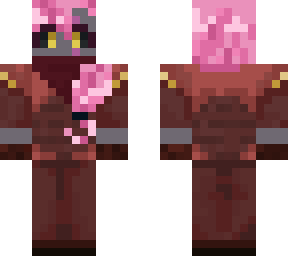 Inferno Magma (my gf’s OC) | Minecraft Skin