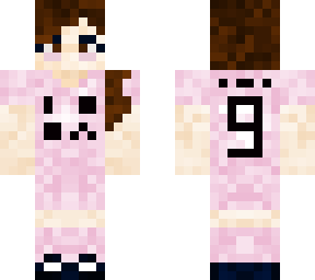 inter miami female v1 | Minecraft Skin