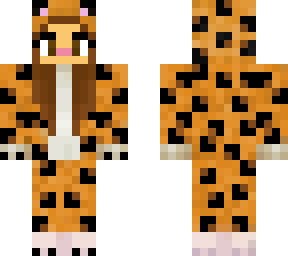 jaguar girl | Minecraft Skin