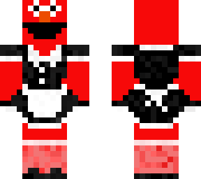 Maid Elmo | Minecraft Skin