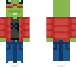 Nerd frog | Minecraft Skin