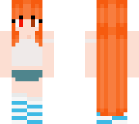 orange hair | Minecraft Skins