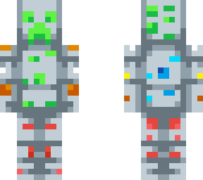 Ore creeper (hive style) (for practise) (: | Minecraft Skin