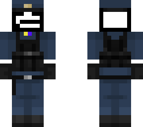 police paper bag | Minecraft Skin