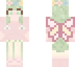 storybookdreaming flower fairy | Minecraft Skin