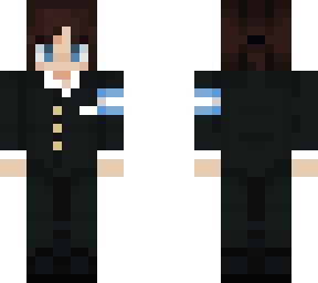 Blue gakuran | Minecraft Skin