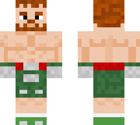 Canelo Alvarez Boxer | Minecraft Skin