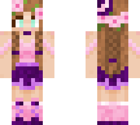 Cherry Blossom Potion Witch - Sophie | Minecraft Skin