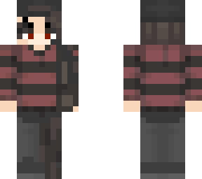 Evil Hallster Side Part | Minecraft Skin