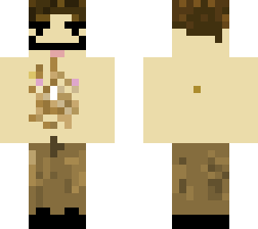 Handsome Hairy chested man | Minecraft Skin