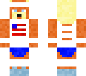 Hulk Hogan | Minecraft Skin