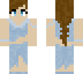 blue girl | Minecraft Skins