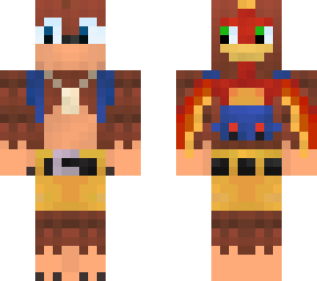 Banjo and Kazooie | Minecraft Skin
