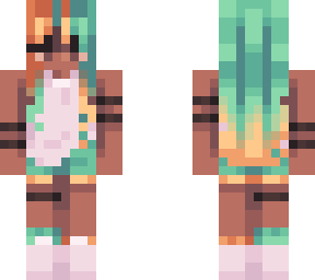 split dye | Minecraft Skins