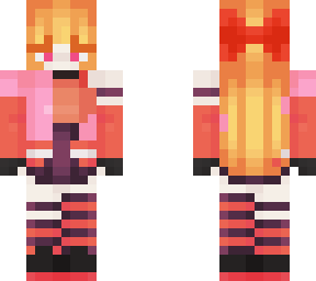 blossom Powerpuff girls PPG | Minecraft Skin