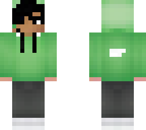 green gamer boy | Minecraft Skins