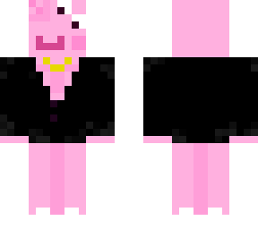 Buff Peppa Pig with suit add on | Minecraft Skin