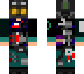 Cmdr. Phillip Graves(Operable Operators Version) | Minecraft Skin