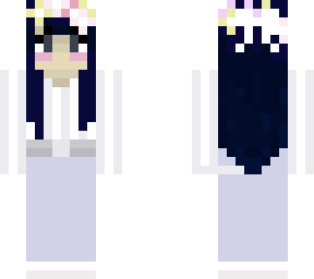 cute flower girl | Minecraft Skin