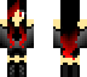 goth skin | Minecraft Skin