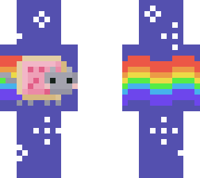 nyan cat | Minecraft Skin