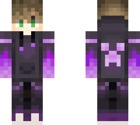 purple fire | Minecraft Skins