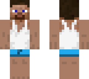 Stranded Survivor Steve | Minecraft Skin