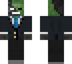 wither infected zombie fixed | Minecraft Skin