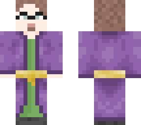 Apprentice Witch Bio Lad | Minecraft Skin