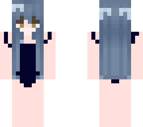 blue hair base | Minecraft Skins