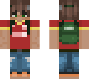 Boy With MF DOOM Mask And Timbs | Minecraft Skin