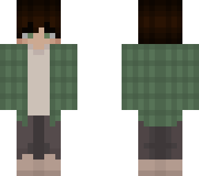 camisa xadrez | Minecraft Skin