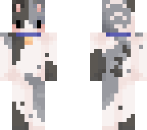 grey cat | Minecraft Skins
