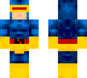 Cyclops Classic Suit 70s | Minecraft Skin