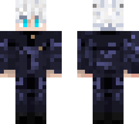 gojo satoro simple | Minecraft Skin