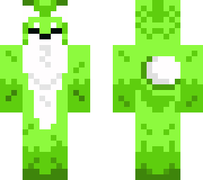 Green Kemono Furry | Minecraft Skin