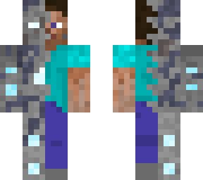 robot steve | Minecraft Skins
