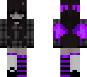 Purple neon | Minecraft Skin