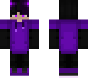 violet man | Minecraft Skin